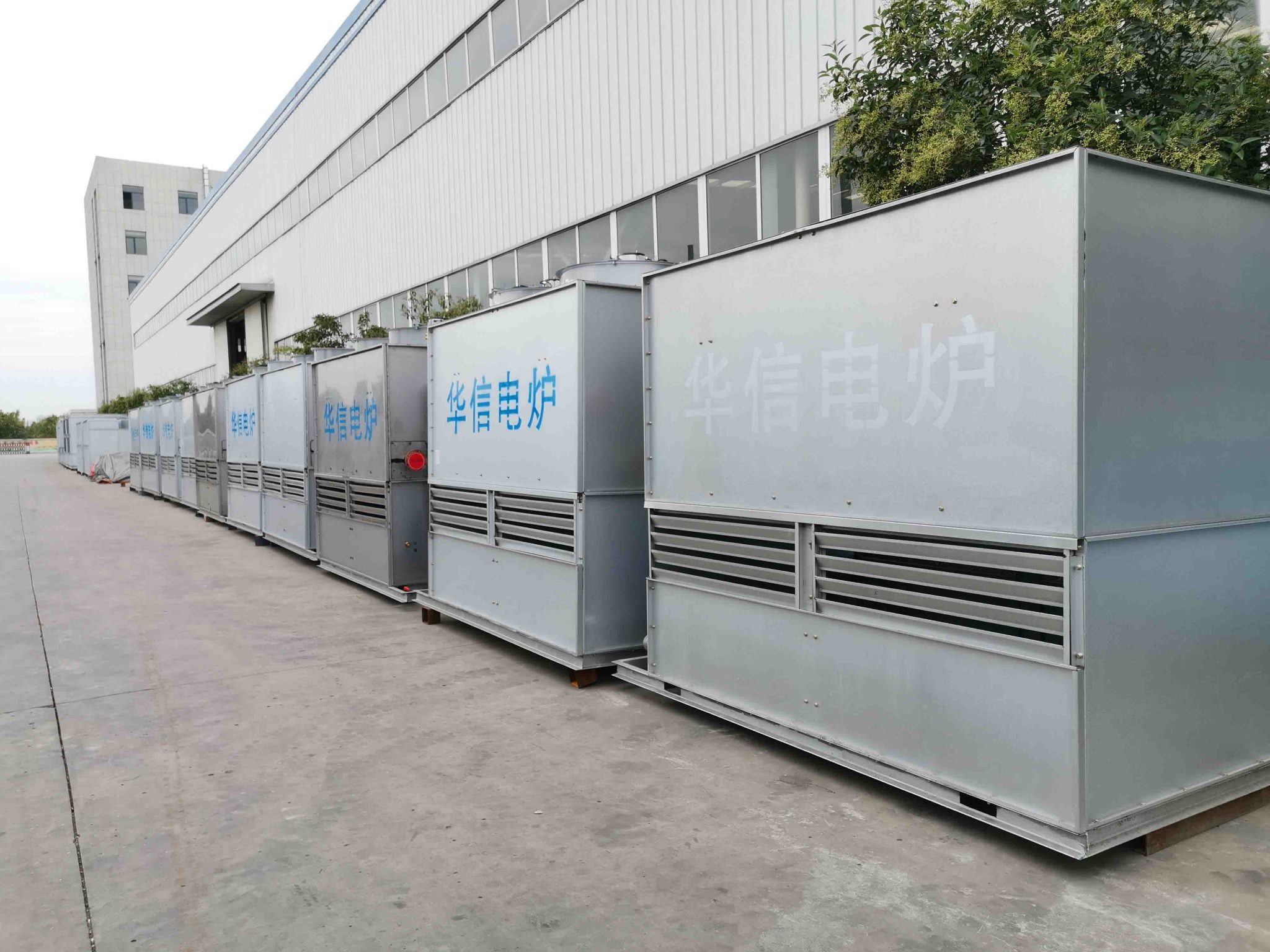 The cooling tower for induction melting furnace - Shandong Huaxin ...